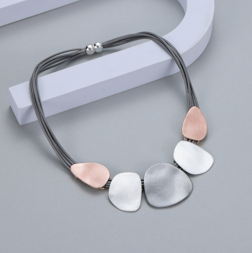 Multi Disc Necklace by Gracee J from our Gracee J collection