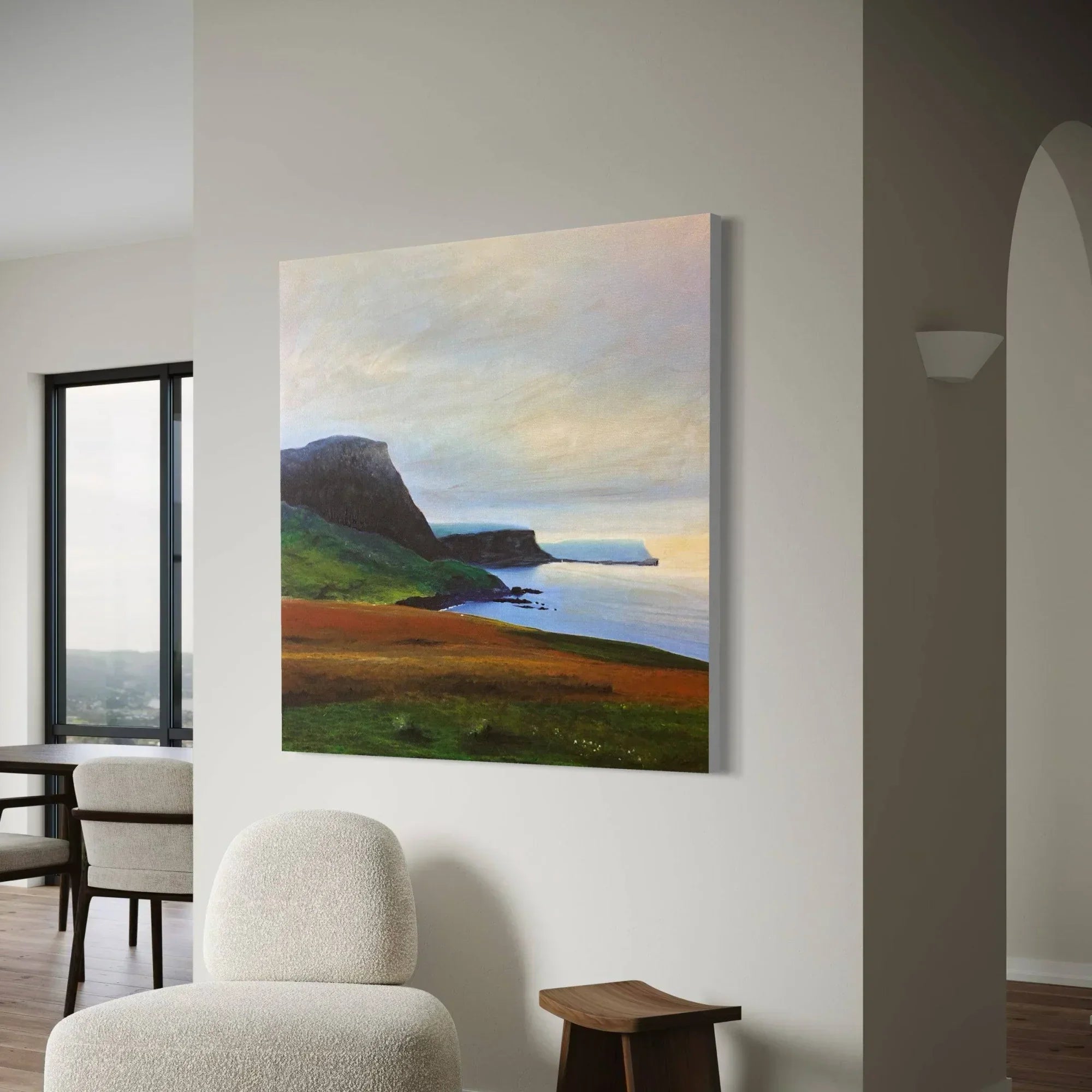 Neist Point Cliffs | Statement Interior Wall Art