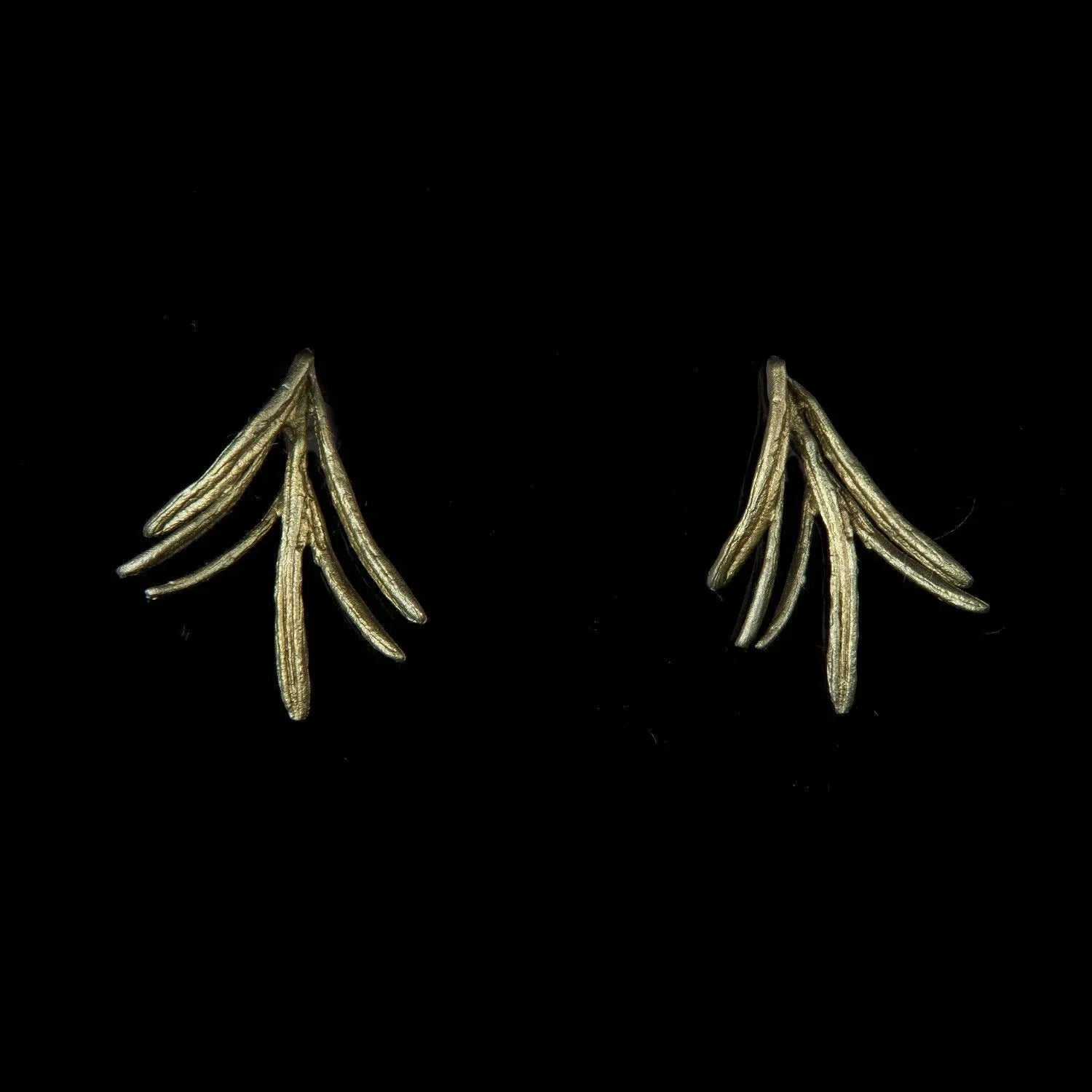 Rosemary Sprig Earrings by Michael Michaud from our Michael Michaud ...