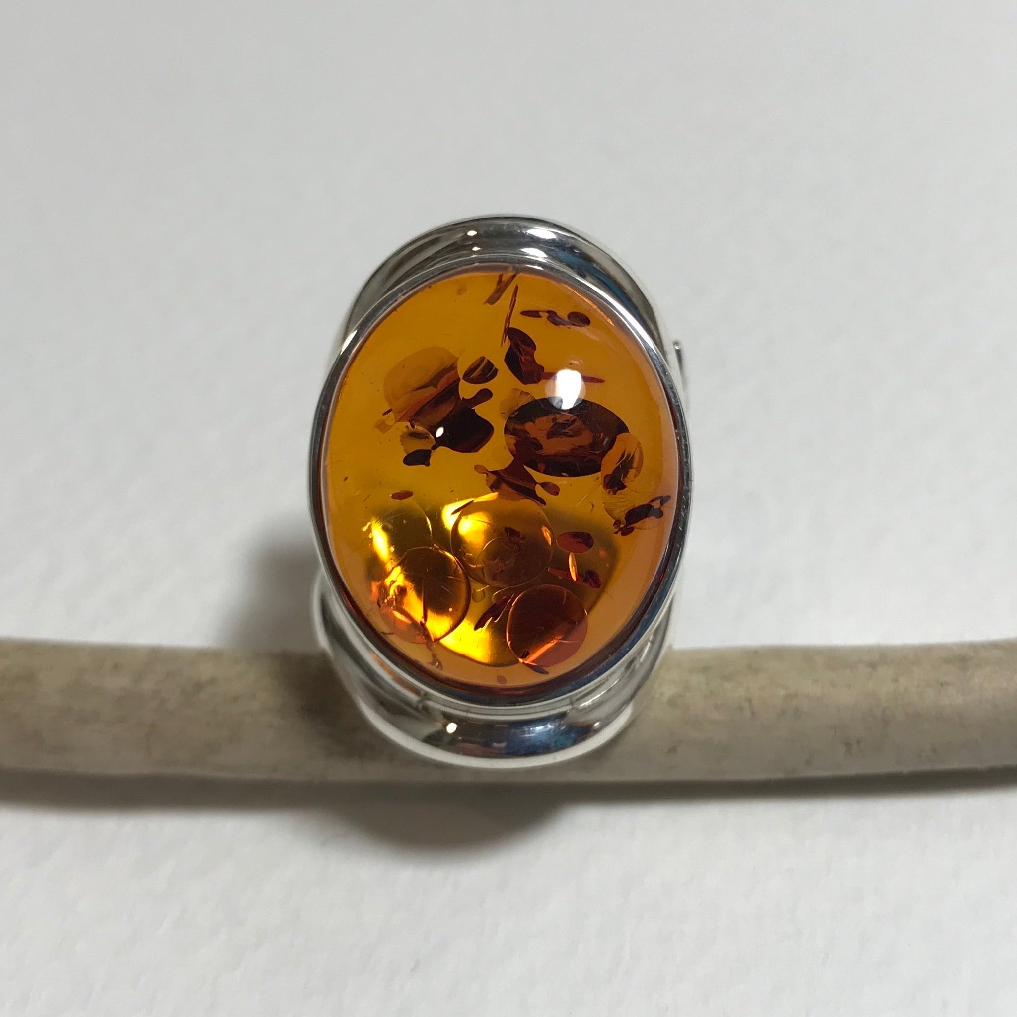 Small Amber Ring - Jewellery - Scotland